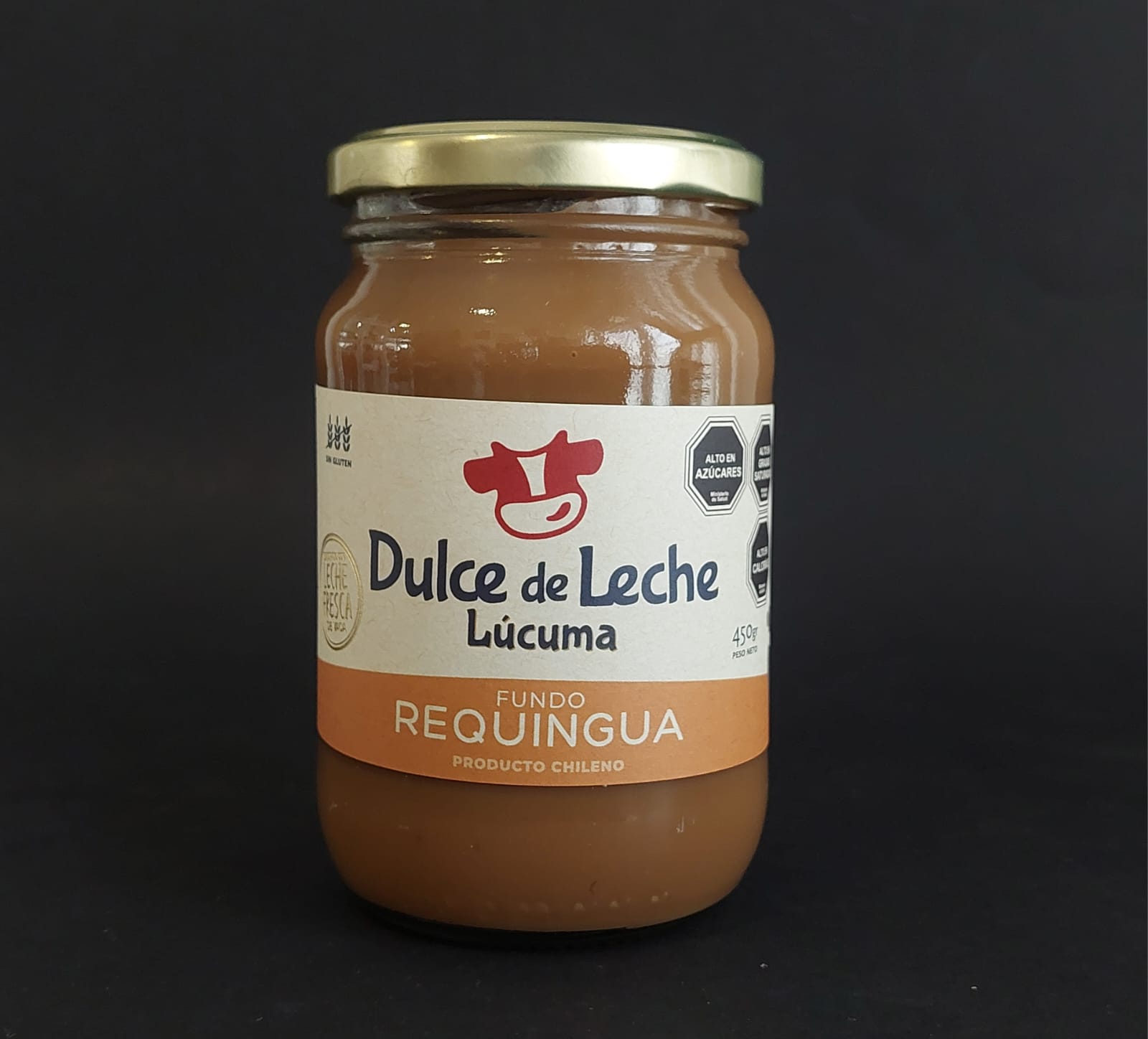 Manjar con lúcuma – 450 grs. – Fundo Requingua – ALKUN Tostaduría